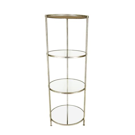 Ruby Round Silver Shelf Lighting Furniture Mirrors And Accessories Lillian Home