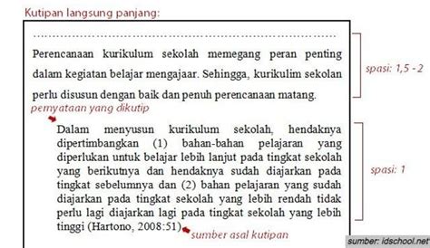 Kutipan Langsung Dan Tidak Langsung Yang Benar
