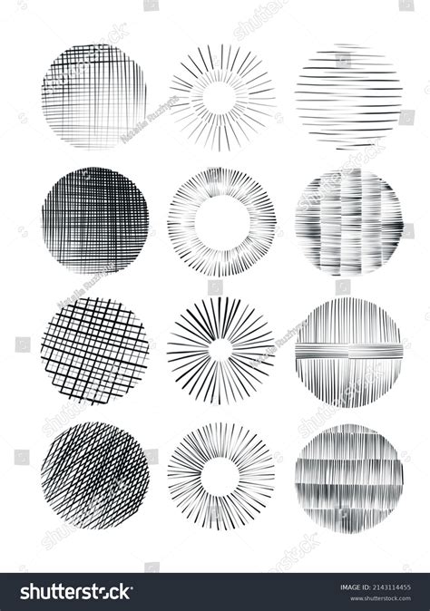 Sketch Hatching Patterns Abstract Handdrawn Backgrounds Stock Illustration 2143114455 Shutterstock