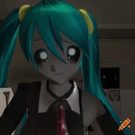 Hatsune Miku In Scp Containment Breach On Craiyon