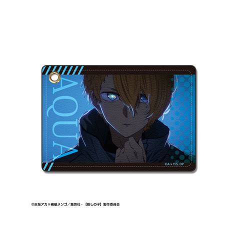TV Anime OSHI NO KO Leather Pass Case Design 02 Aqua Hobby Genki