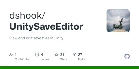 Unitysaveeditorreadmemd At Master · Dshookunitysaveeditor · Github