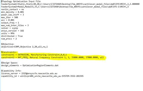 Is It Possible To Get Ansys Apdl Command Line From A Topology