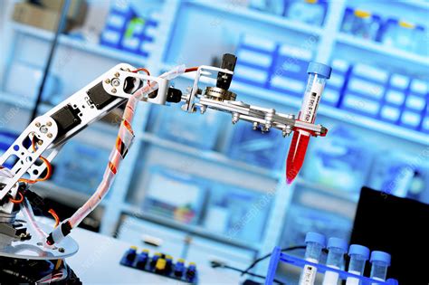 Robotic Lab Assistant Stock Image F0114336 Science Photo Library