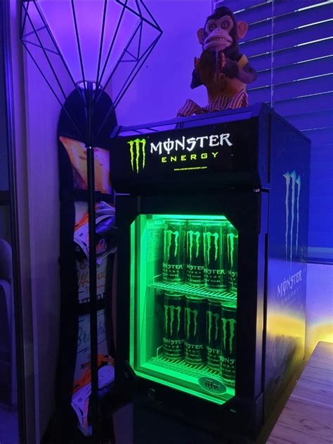 몬스터 에너지 냉장고 그린튜닝 버전 당근 중고거래