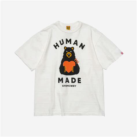 휴먼 메이드 그래픽 티셔츠 13 화이트 Human Made Kream