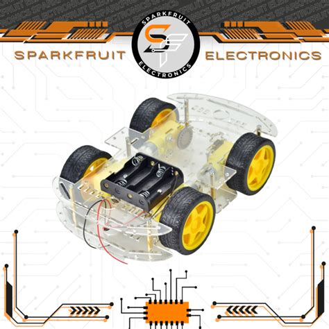 4 Wheel Smart Robot Car Chassis Kit Lazada Ph