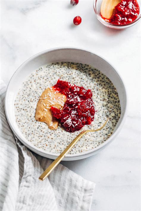 Warm Hemp Chia Seed Pudding Making Thyme For Health