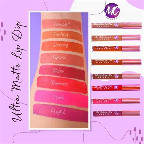 Mc Matte Lip Dip Lazada PH