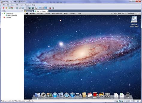 VMware Mac OS X Lion Sur Votre PC Windows Cachem
