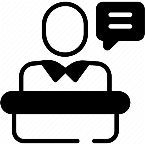 Speech Communication Chat Bubble Message Conversation Talk Icon