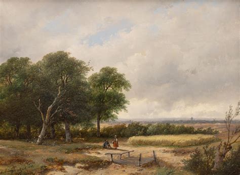 Bid Now Andreas Schelfhout 1787 1870 November 3 0122 7 00 Pm Cet