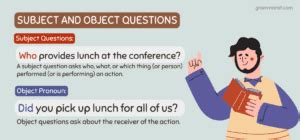 Subject And Object Questions Exercises With Printable PDF