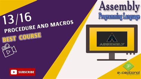 Procedure And Macros In Assembly Program How To Make Procedure In