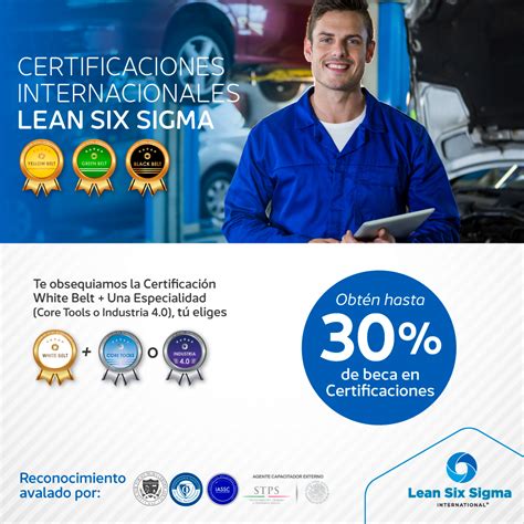 Paquete De Certificaciones International Lean Six Sigma
