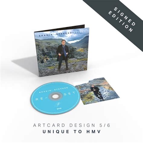 Re Set Hmv Exclusive Signed Edition Cd Album Free Shipping Over Hmv Store