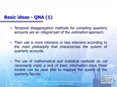 Ppt Ecotrim A Program For Temporal Disaggregation Of Time Series