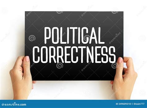 Political Correctness Term Used To Describe Language Policies Or