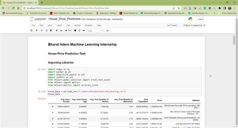 Sujeet Patil On Linkedin Task1 Bharatintern Machinelearning Opportunity Internship Intern…