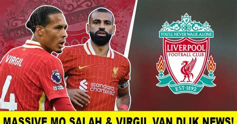 리버풀 창과 방패 붙잡는다 살라 반 다이크와 협상 새로운 계약 체결할 가능성 높아