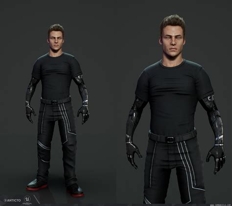 marcelo m prado 3d game artist anticto mutable character customization for unreal engine 5 5