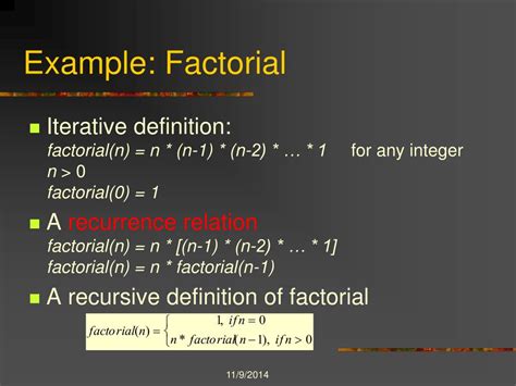 Ppt Cosc Data Structures I Recursion I Powerpoint Presentation