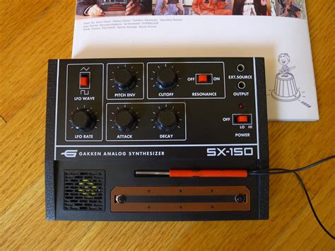 Matrixsynth Gakken Sx 150 Analog Mini Ribbon Synth