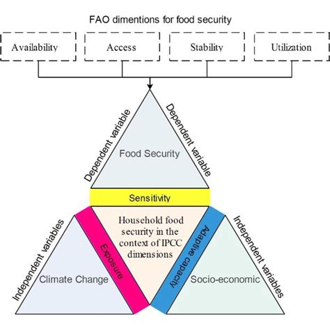 Adopted Framework Illustrating The Interconnection Of Food Security Download Scientific Diagram