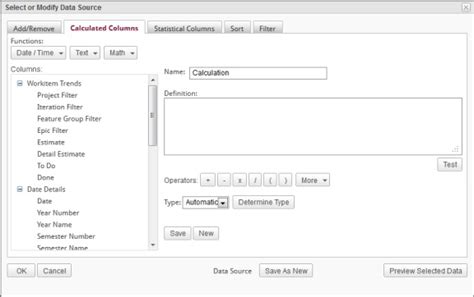 Calculated Columns · Digitalai Agility
