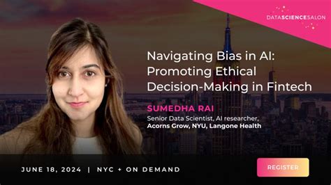 Data Science Salon On Linkedin Dssnyc Aibias Fintech Enterpriseai Machinelearning Ai