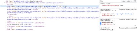Block Spacing Setting Causes Conflict With Blockgap Columns