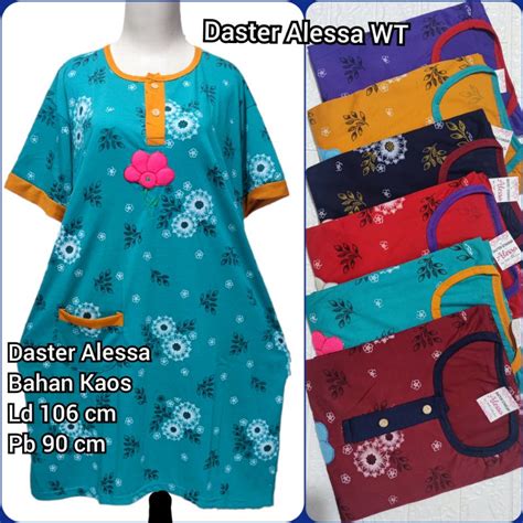 Jual Daster Dewasa Bahan Kaos Daster Wanita Kekinian Shopee Indonesia