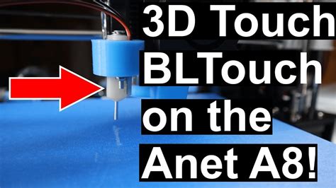 BLTouch On The Anet A8 Hardware Installation YouTube