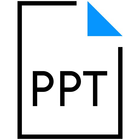 Extension Filetype Format Powerpoint Ppt Presentation Icon
