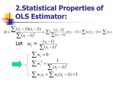 Ppt Lecture 4 Basic Econometrics Ⅱ Powerpoint Presentation Free Download Id 5122695