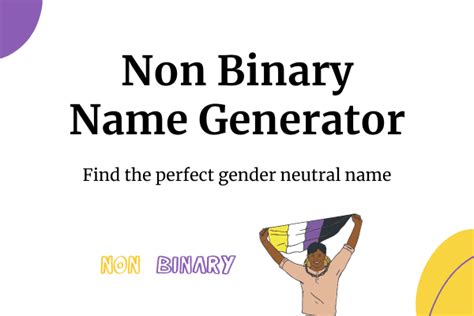 Official Non Binary Name Generator Get The Best Name Now 💜