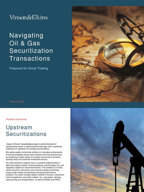Navigating Oil And Gas Securitization Transactions Pdf Securitization Asset Backed Security