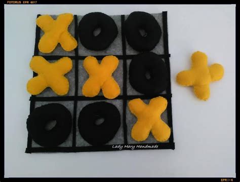 Gioco Del Tris Bambini Giocattoli Di Lady Mary Handmade Su Misshobby