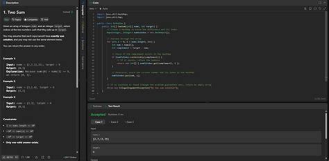 🚀 Leetcode 1 Two Sum Java Solution 🚀 One Of The Most Popular Coding