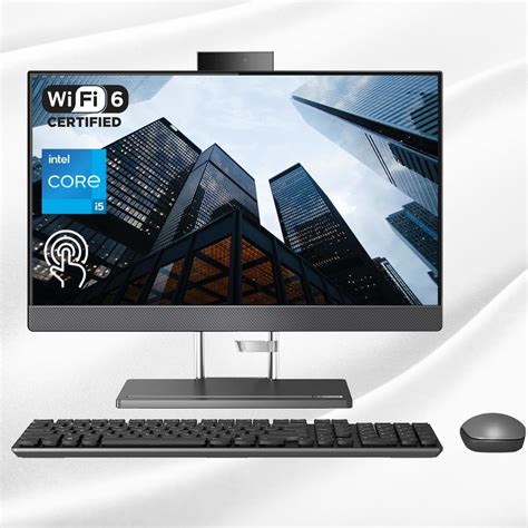 Amazon Com Lenovo IdeaCentre 5i All In One Premier Desktop 23 8 FHD Touchscreen Intel Core
