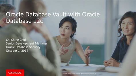 ppt oracle database vault with oracle database 12c powerpoint presentation id 5627958