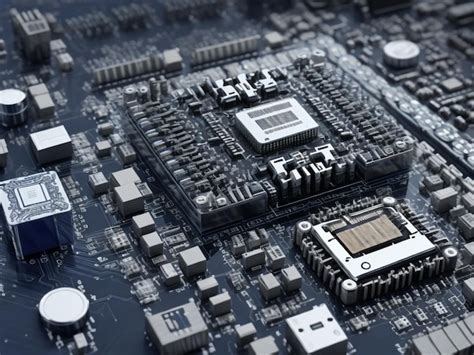 Premium AI Image A Detailed View Of A Computer Motherboard Showing