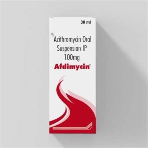 Azithromycin Oral Suspension Ip 100mg 5ml At Best Price In Bengaluru Id 2851850828755