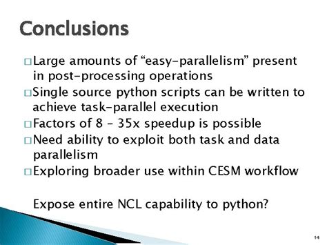 Postprocessing Analysis Of Climate Simulation Data Using Python