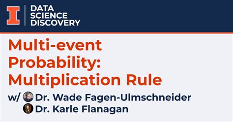 Multi Event Probability Multiplication Rule Data Science Discovery