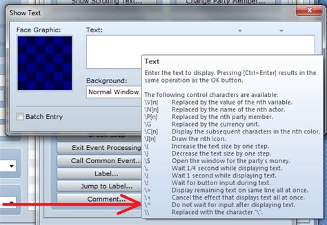 Show Text Command That Doesnt Pause Rpg Maker Forums