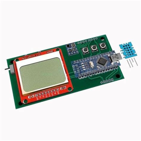 Generic Diy Kit Weather Station Starter Iot Temperature Humidity Barometric Pressure Sensor Lcd