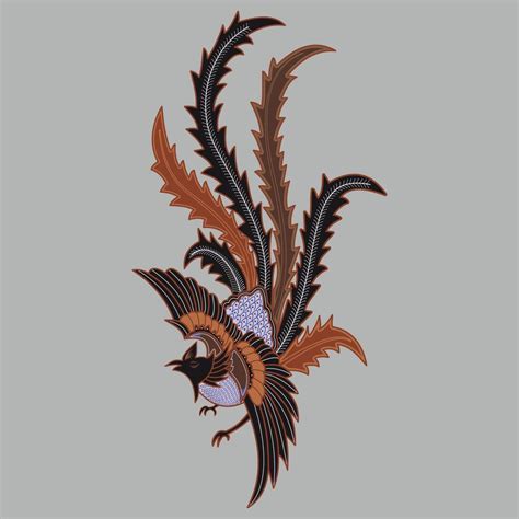 Abstract Isolated Batik Bird Element 45878231 Vector Art At Vecteezy