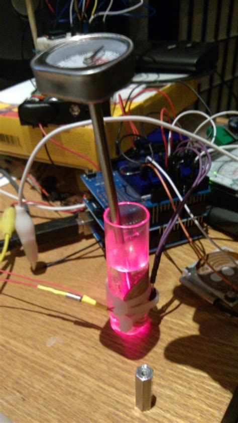 Arduino Glass Vial Heater With Led