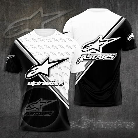 Camiseta De Verano De Manga Corta Para Hombre Alpinestars Astars Motogp